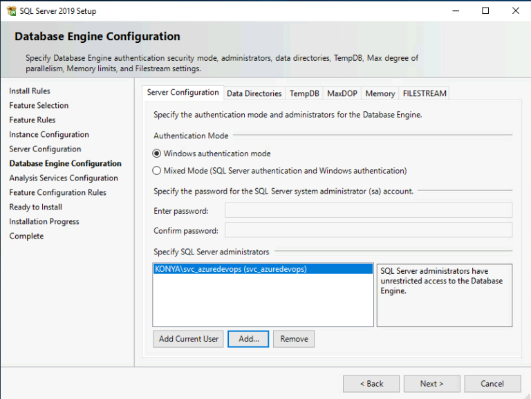Azure DevOps Server 2022 Kurulumu - ÇözümPark Azure DevOps Server 2022 Kurulumu - ÇözümPark