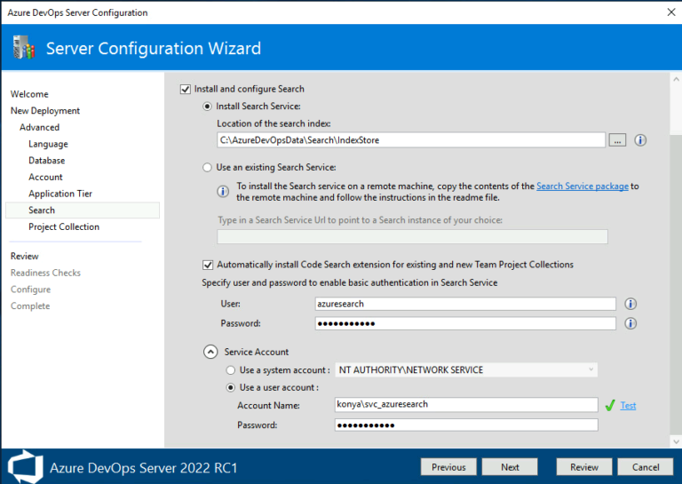 Azure DevOps Server 2022 Kurulumu - ÇözümPark Azure DevOps Server 2022 Kurulumu - ÇözümPark